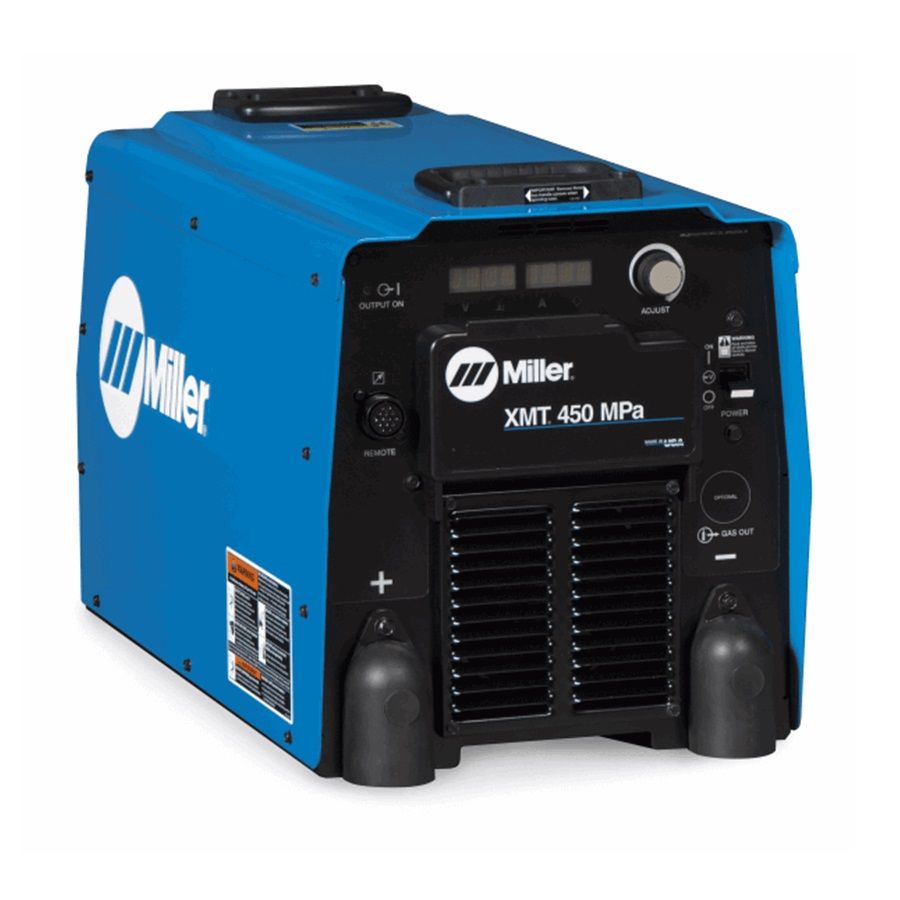 Miller XMT® 450 MPa Welder