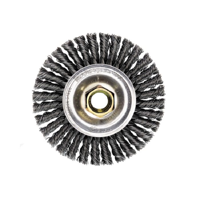 Weiler Roughneck Max Stringer Bead Wire Wheel, 4" X 5/8"-11