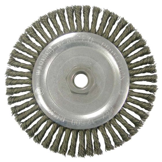 MATHESON Select Stainless Steel Stringer Bead Wheel, 4"